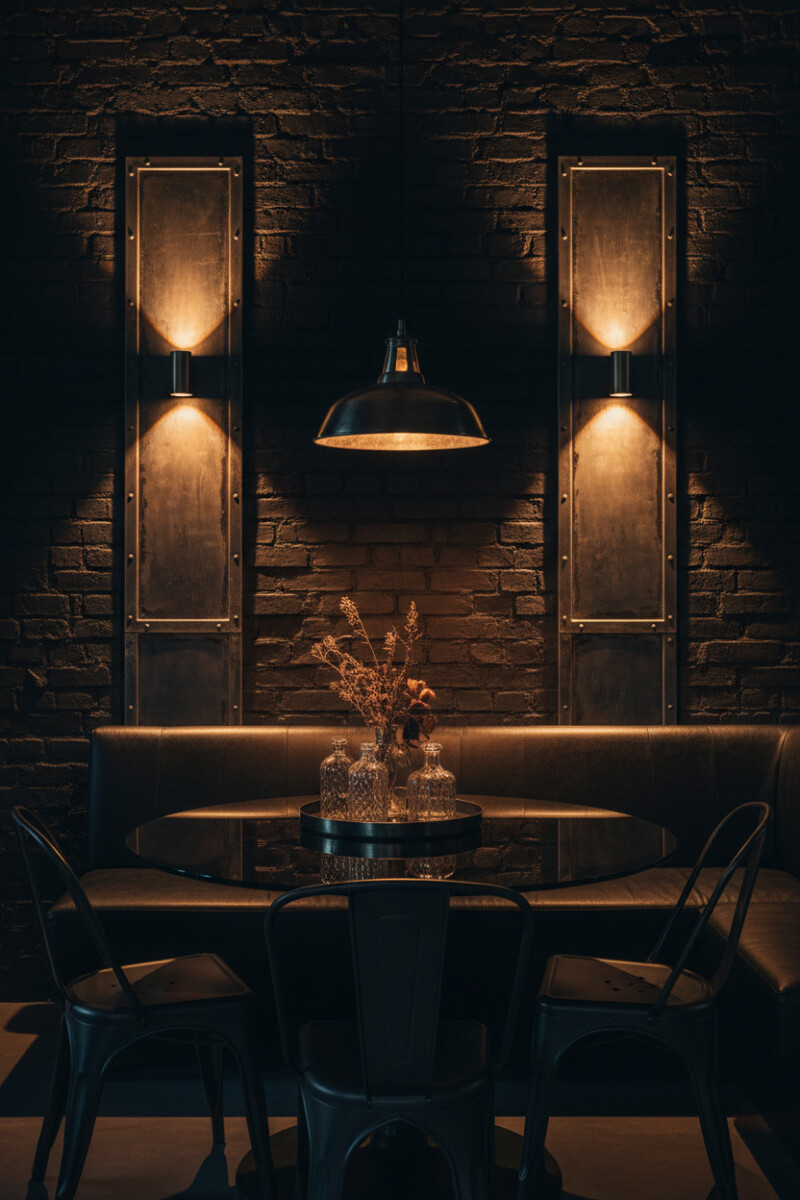 Elegant Moody Dining Room Designs with Dramatic Flair - Tale of Home