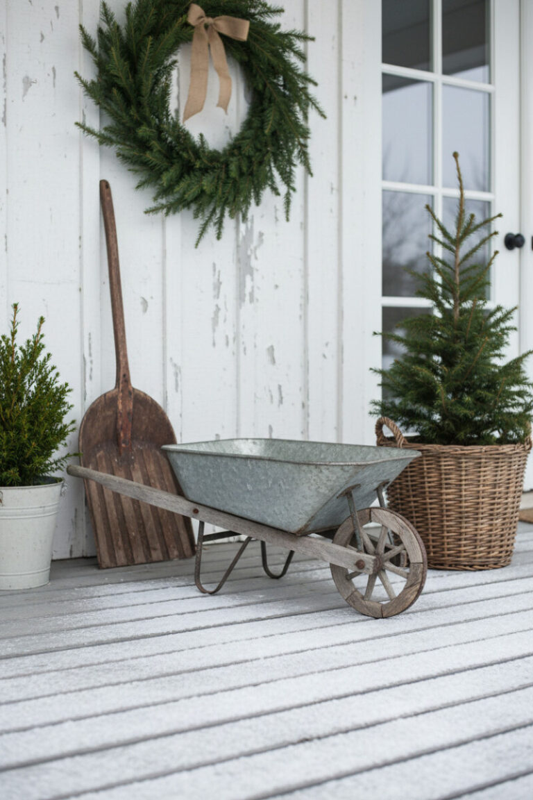 Cozy Winter Front Porch Decorations for an Inviting Entrance - Tale of Home